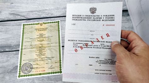 Вкладыш о гражданстве РФ для ребенка как выглядит и где получить