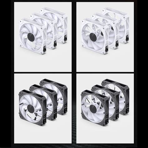 Jonsbo ZG 120 3 Pin ARGB PWM 12cm Reverse Fan Building Block Fan Magic Fan PC Case Fan