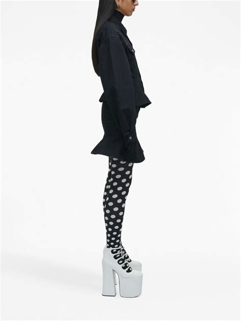 Marc Jacobs Fluted Denim Jacket Marc Jacobs