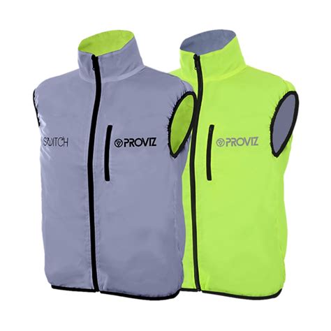 Proviz Switch Sleeveless Gilet Mens Ebike Team