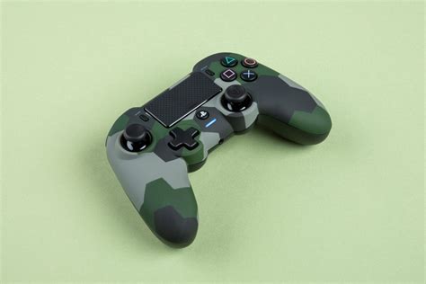 Nacon Ps4 Dualshock 4 V2 Controller Wireless Camo Grøn Se