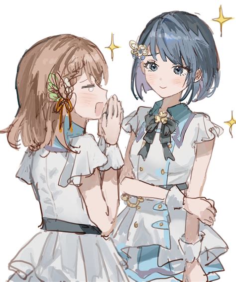 Hanasato Minori And Kiritani Haruka Project Sekai Drawn By Inu Totemo Danbooru