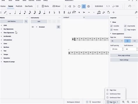 Mu4 Task Accessibility Page View Popup · Issue 8375 · Musescore