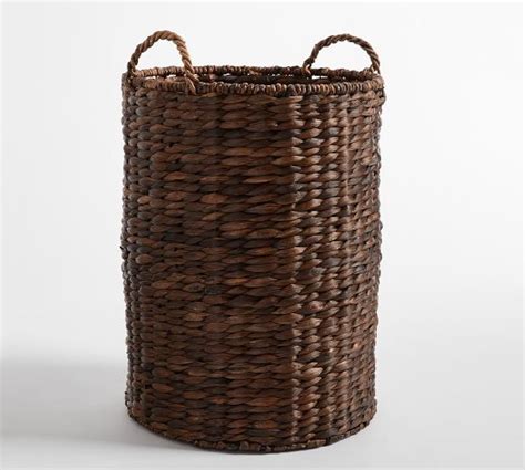 Raleigh Handwoven Seagrass Tote Basket Pottery Barn