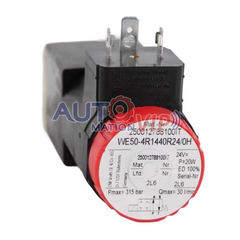 We50 4r1440 R0240h We50 4r100r240h Hl Valve Hartmann Lammle Solenoid