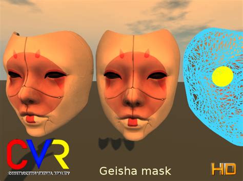 Second Life Marketplace Geisha Mask