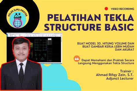 pelatihan basic trimble tekla structure e course id