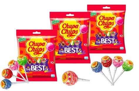 Lizaki Owocowe Mix Smaków Lizak Chupa Chups The Best Of 10 Szt 120g