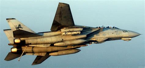 F 14d Tomcat Vf 213 Cvw 8 Over The Persian Gulf October 2005