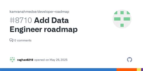 Add Data Engineer Roadmap · Issue 8710 · Kamranahmedsedeveloper