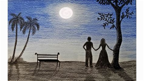 Night Pencil Drawing Exploring The Enigmatic Beauty Of Nocturnal