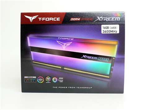 T Force Xtreem Argb Ddr4 濺渡全鏡面幻鏡炫彩電競記憶體評測 Unikos Hardware