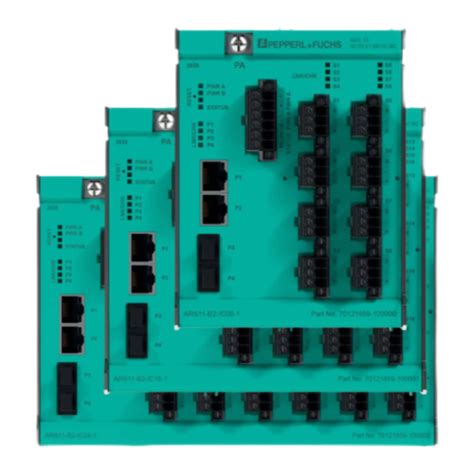 Pepperl Fuchs Ars11 B2 Ia24 1 Hardware Manual Pdf Download Manualslib