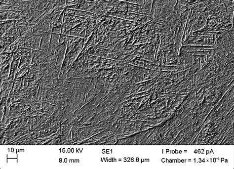 Microstructure Of The Ti 6al 4v Titanium Alloy After The Selective