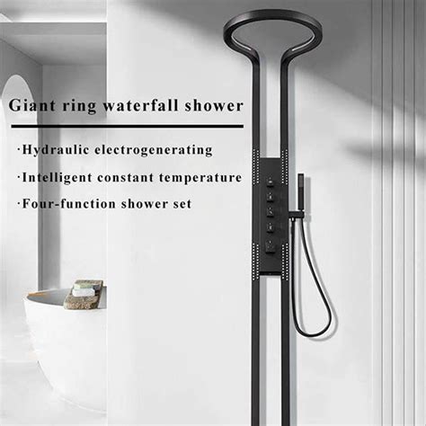 Luxury Cascada Elite 80 Circular Shower Panel System Cascada Showers