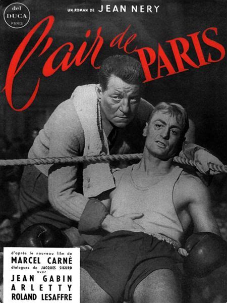Air of Paris AKA Lair de Paris 1954 Marcel Carné Jean Gabin