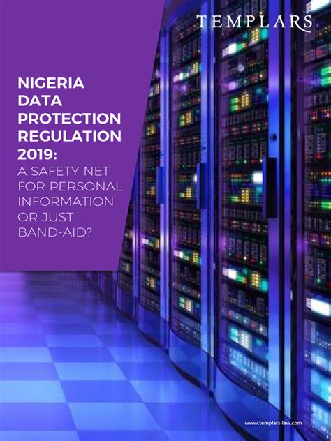 Templars Thought Leadership Nigeria Data Protection Regulation 2019