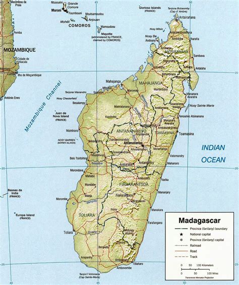 Carte De Madagascar