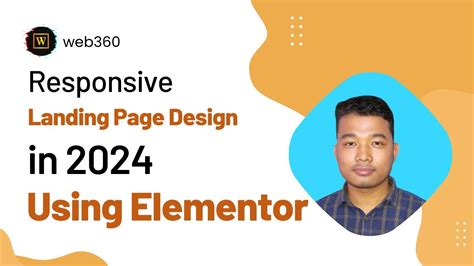 Responsive Landing Page Design In 2024 Using Elementor Wordpress