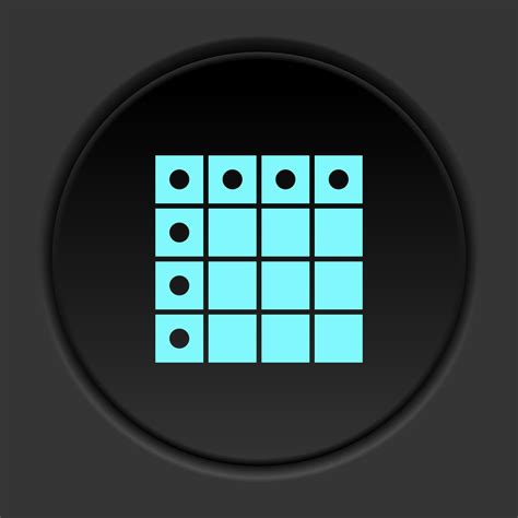 round button icon database server excel button banner round badge interface for application