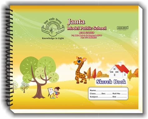 Customize Sketch Book On Order At ₹ 35piece Customized Sketch Books