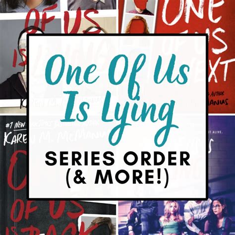 One Of Us Is Lying Book Series Order Reader Haven