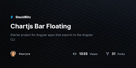 chartjs bar floating stackblitz