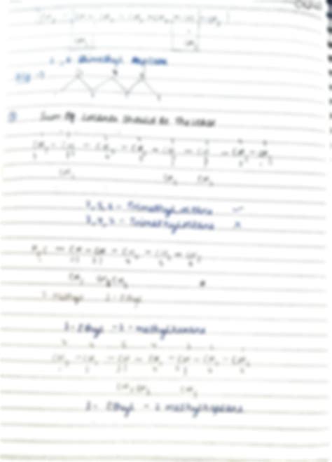 SOLUTION Organic Chemistry Iupac Naming Studypool