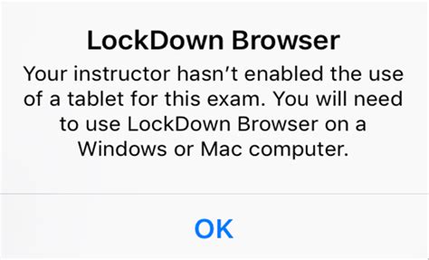 Respondus Lockdown Browser On Ipad Information Technology Services Its Niagara College