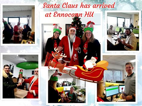 Santa Took The Time To Visit Ennoconn Team Also This Year 😊 🎅 Ennoconn Hungary Kft