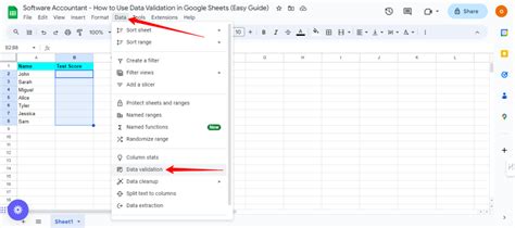 How To Use Data Validation In Google Sheets Easy Guide