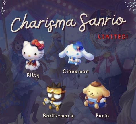 Sanrio Charisma T Booster Mobile Legend Video Gaming Video Games