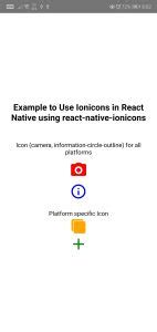 Use Ionicons In React Native Using React Native Ionicons