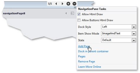 Navigationpane Class Winforms Controls Devexpress Documentation