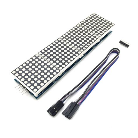 Aptofun 4 In 1 Dot Matrix Max7219 Mcu Led Display Module Diy Kit For Arduino Uk
