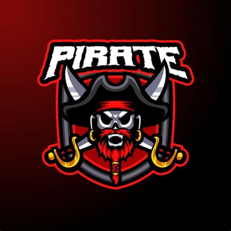 Premium Vector Pirate Mascot Logo