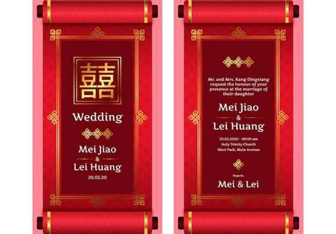 Vector Mẫu Thiết Kế Thiệp Cưới Hoa Thư Viện Hình Vector