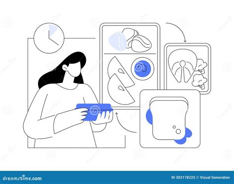 Carb Cycling Diet Isolated Cartoon Vector Illustrations