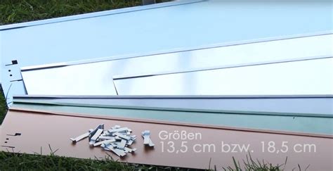 Pakiet Obrzeże trawnikowe metalowe 18 5 cm x 120 cm jeden kolor