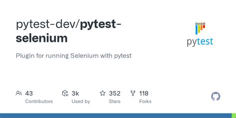Github Pytest Devpytest Selenium Plugin For Running Selenium With