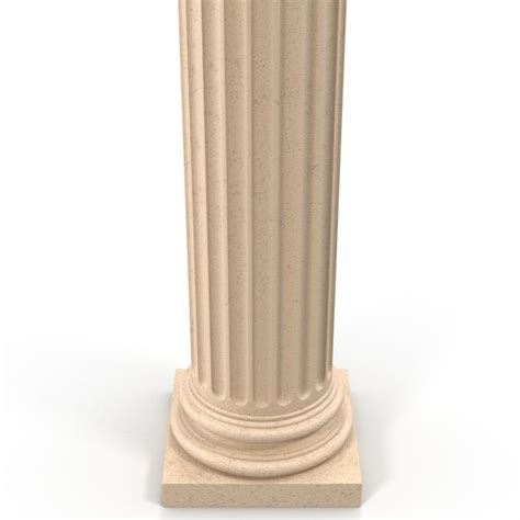 3d Ionic Order Column Model 3d Molier International