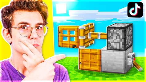PROVO I TIK TOK PIU VIRALI Al MONDO Su MINECRAFT ITA Ep Minecraft Videos