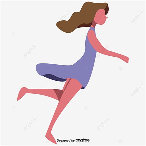 Summer Girl Png Picture Cartoon Style Summer Girl Element Cartoon