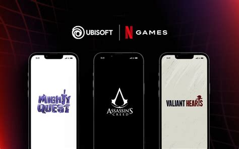 Netflix Partners With Ubisoft To Create Three Exclusive Mobile Games For Members Around The