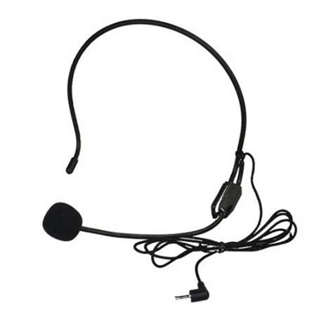 Vocal Wired Headset Microphone For Voice Amplifier Speaker Mic Live Streaming Meetings