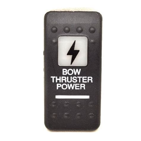 Carling Contura Ii Boat Rocker Switch Cover Bow Thruster Power