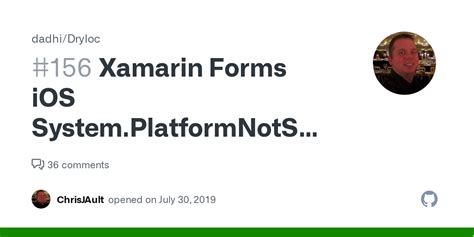 Xamarin Forms Ios Systemplatformnotsupportedexception Operation Is