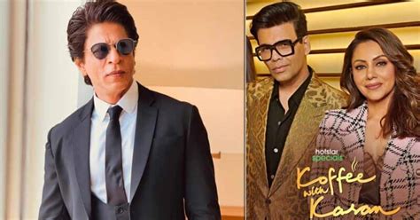 Koffee With Karan 7 Gauri Khan Reveals An Annoying Habit Of Shah Rukh