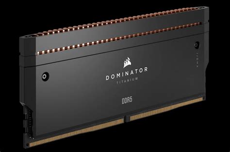 Corsair Unleashes Dominator Titanium DDR5 Memory With Speeds Up To 8