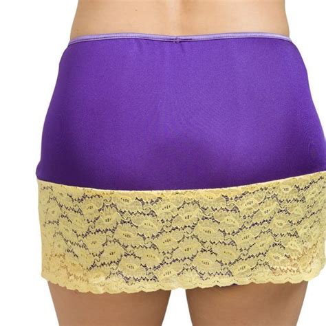 Purple And Gold Pearl Panty Slip In One In 2024 Purple Comfort